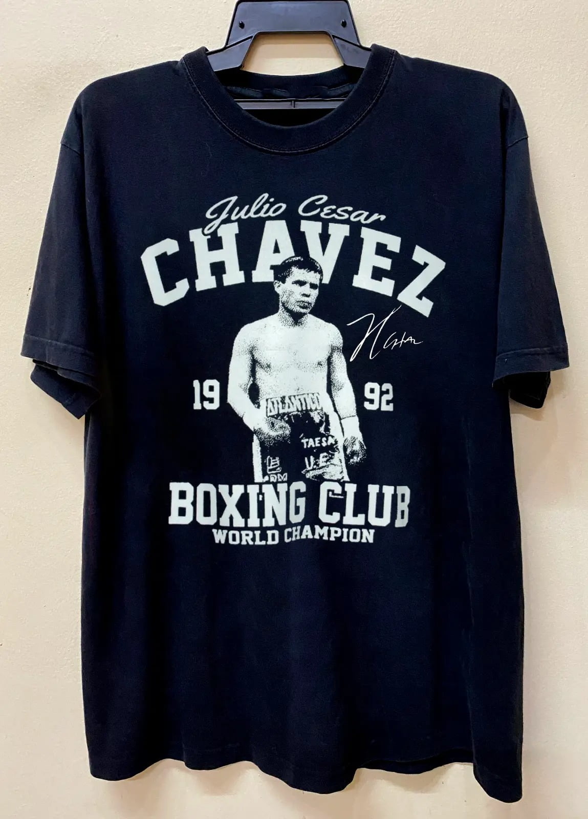 Rare Julio Cesar Chavez Gift For Fan Cotton Black All Size Unisex T ...