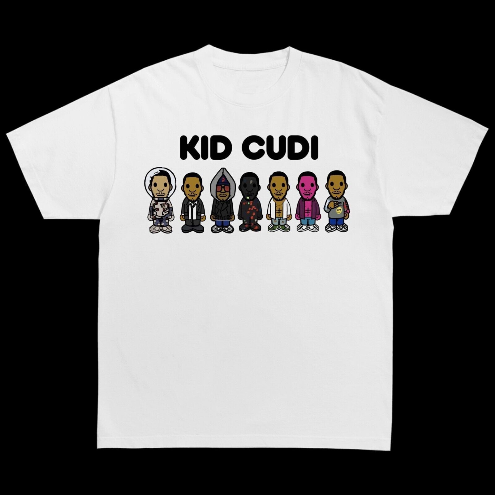 Rare Kid Cudi Signature Short Sleeve Men Shirt - Walmart.com