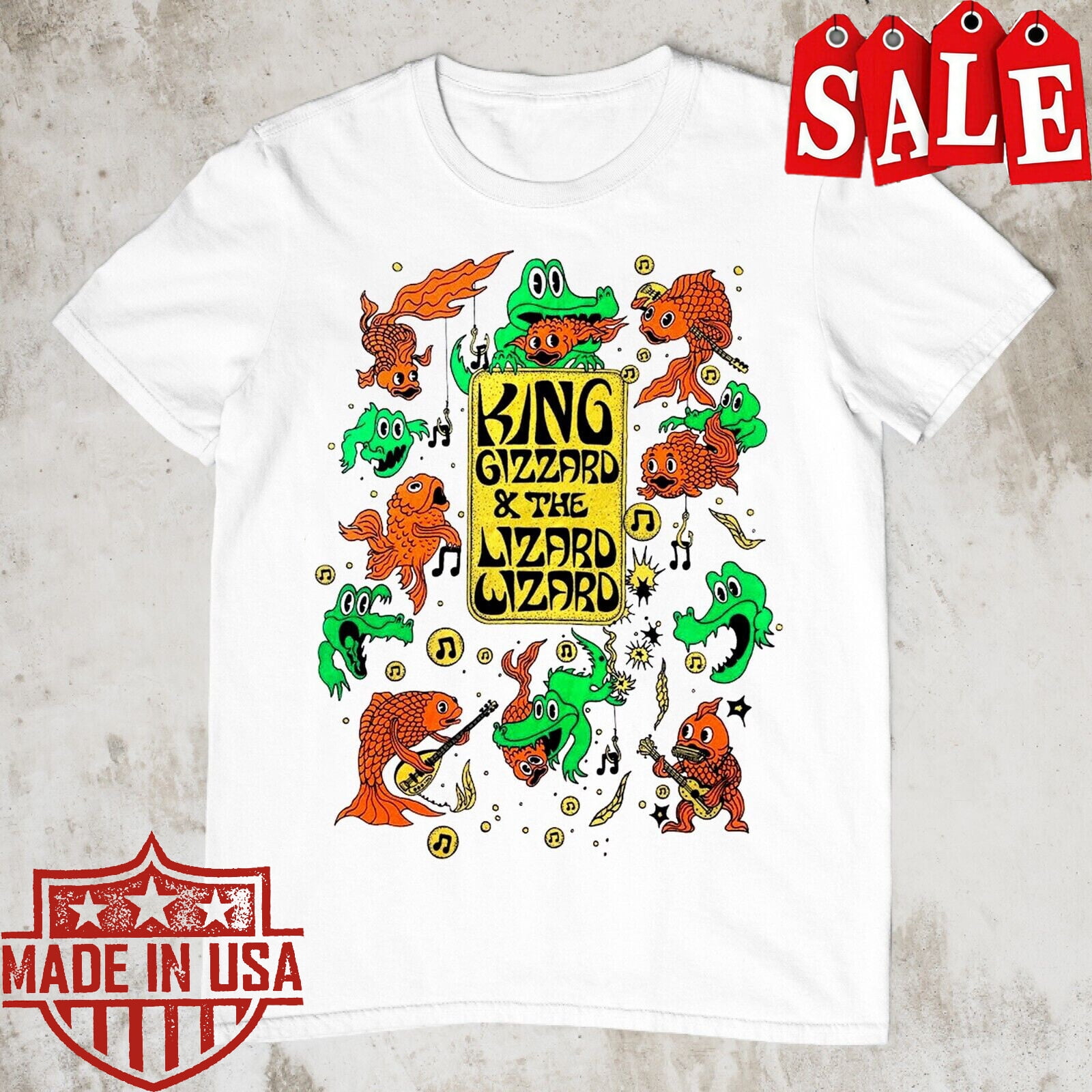 Rare King Gizzard And The Lizard Wizard Album Gift For Fans Shirt ...