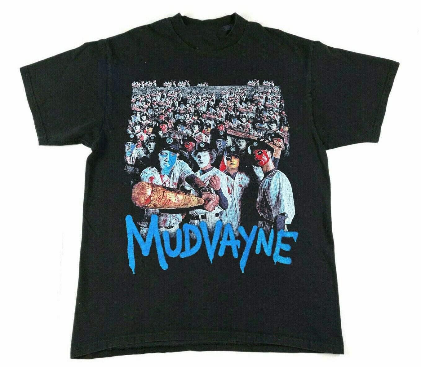 Rare Mudvayne Band Gift Fans Short Sleeve Black All Size Shirt ...