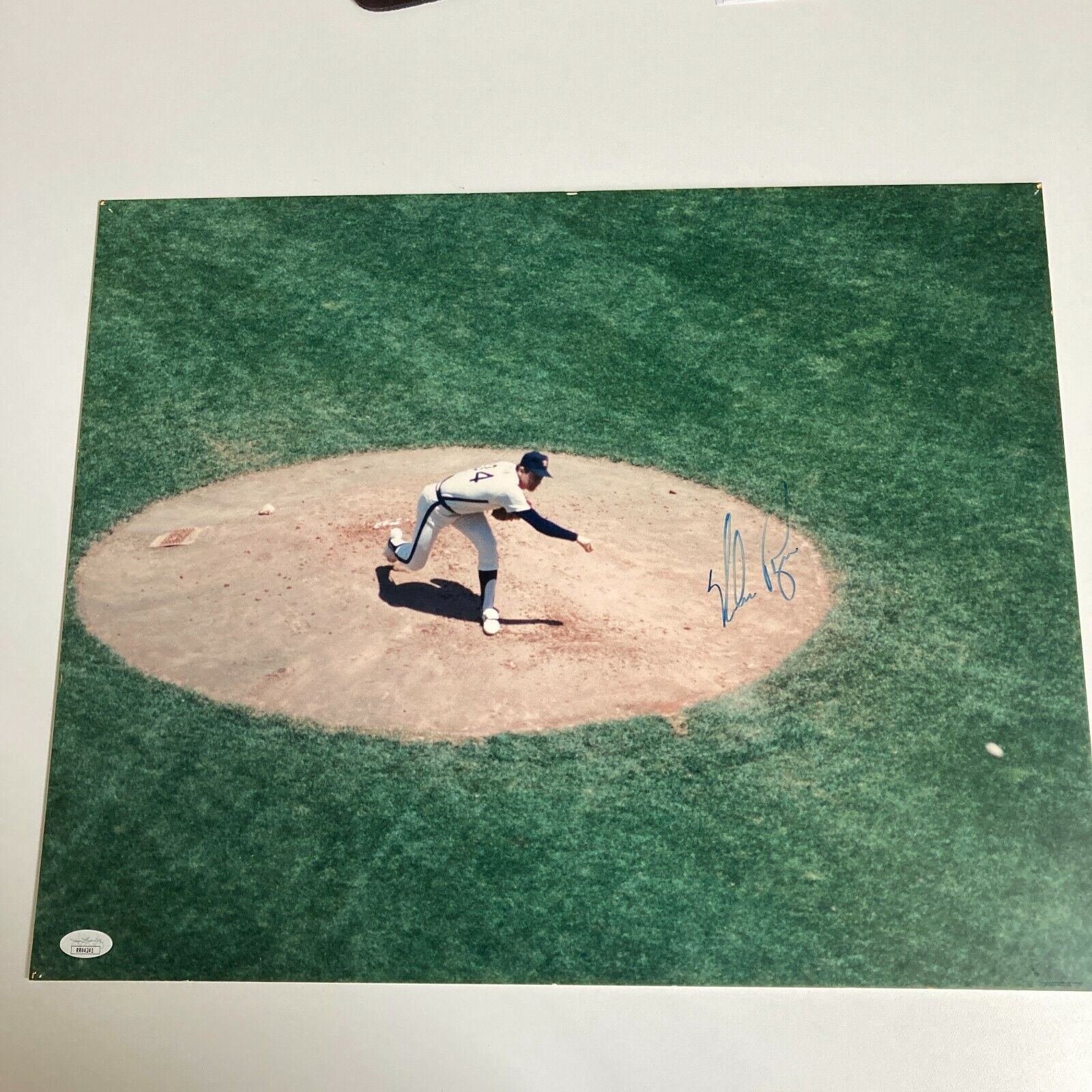 Rare Nolan Ryan Signed 1960's Original 16x20 Large Poster Photo JSA COA ...