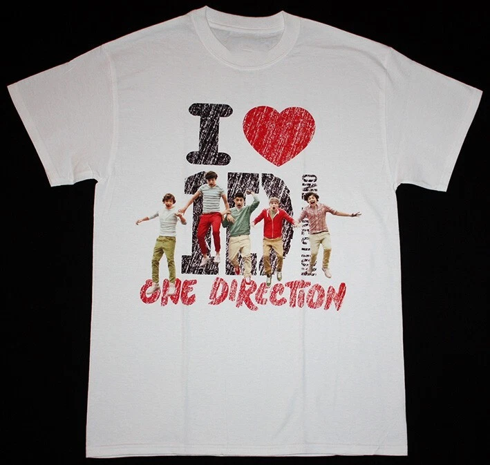 Rare One Direction band White 100% Cotton Shirts - Walmart.com
