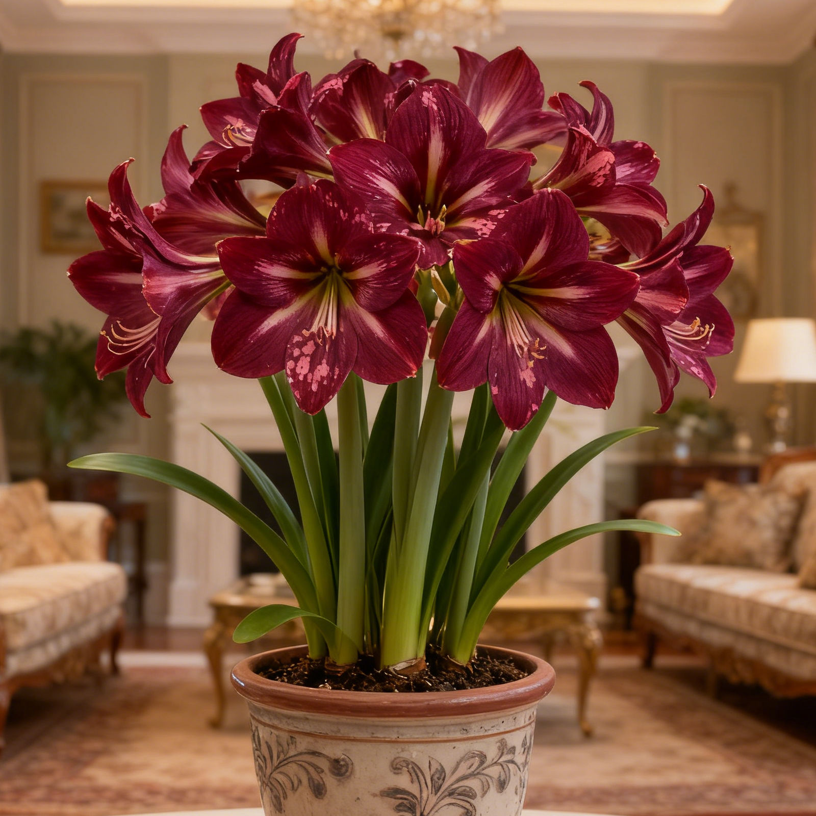 Rare Perennial - Amaryllis Plant Bulbs - Easy Care / Low Maintenance ...