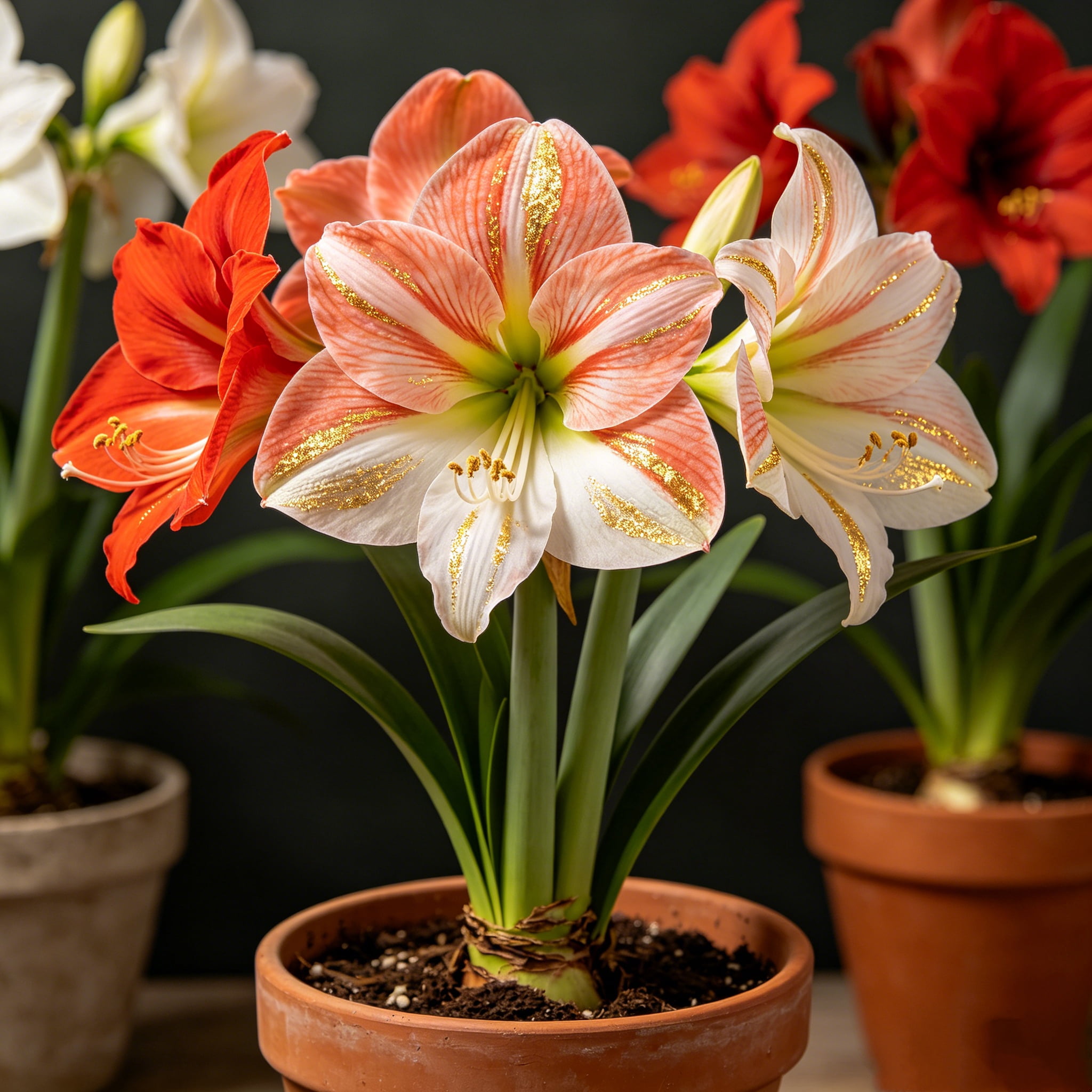Rare Perennial - Amaryllis Plant Bulbs - Easy Grow - Low Maintenance ...