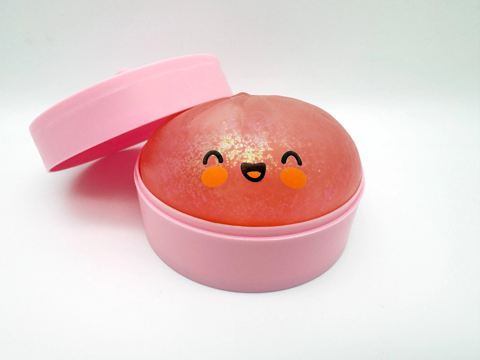 Rare Pink Glitter Dumpling Squishy - Mystery Blind Box Bao Bun HTF ...