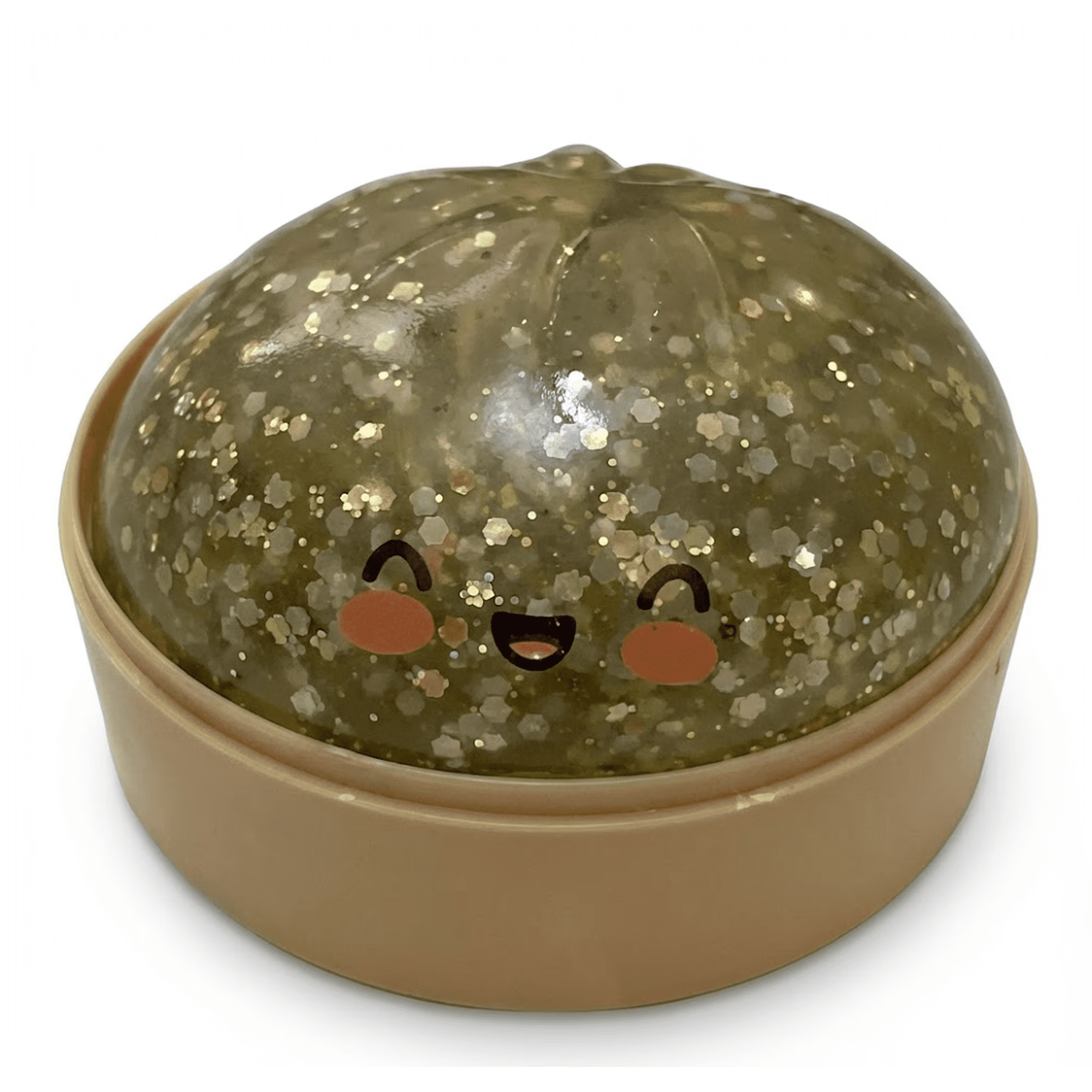 Rare Pink Glitter Dumpling Squishy Mystery Blind Box Bao Bun Htf