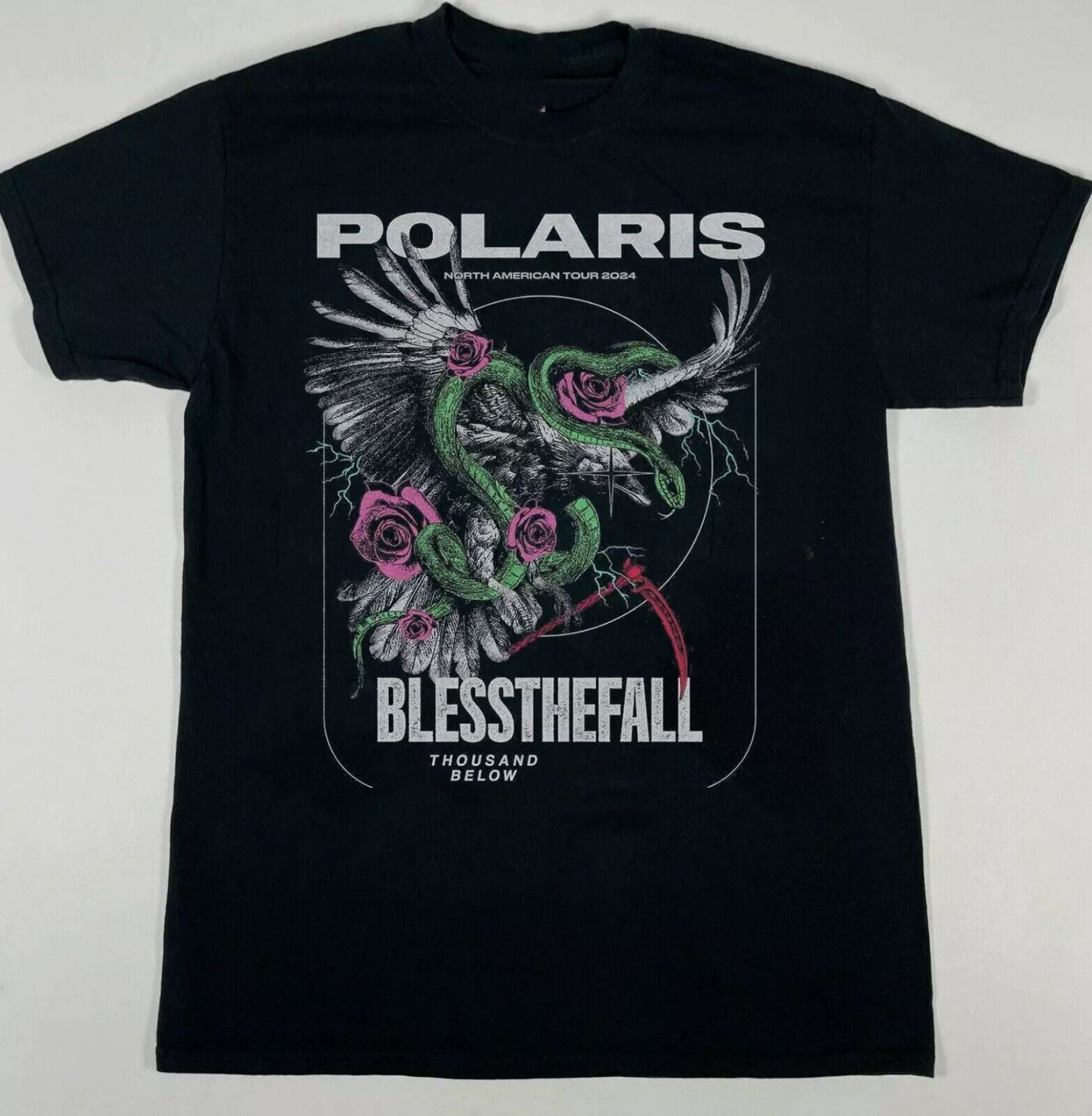 Rare Polaris and Blessthefall Tour Band All Size Gift For Fan T-Shirt ...