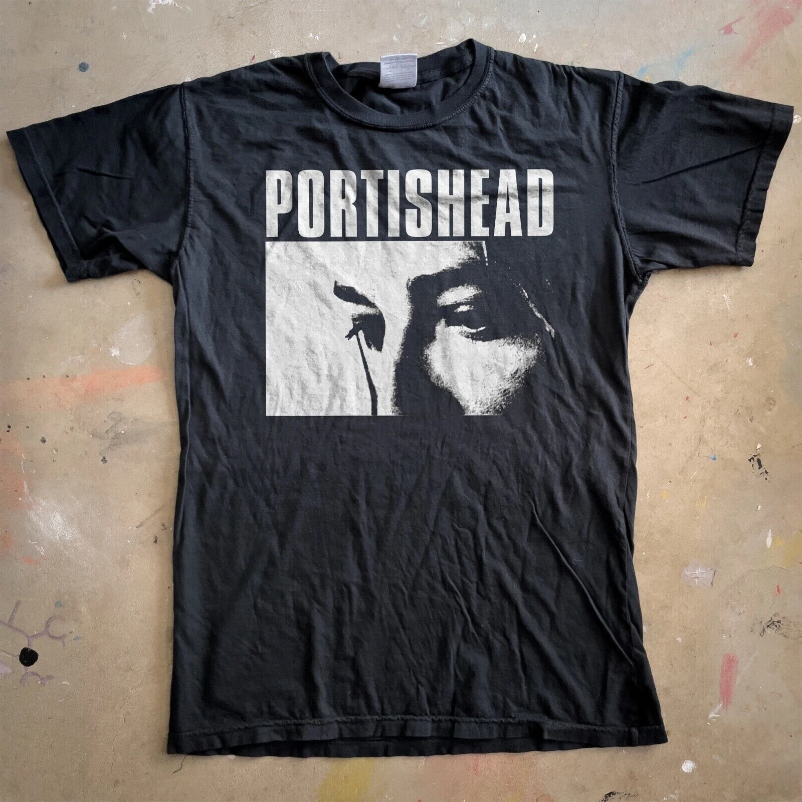 Rare Portishead 90s Shirt Reprint digital T shirt Men Women - Walmart.com