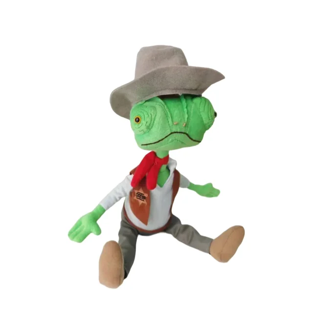 Rare Rango Green Lizard 12" Plush Toy Figure Johnny Depp Paramount PMS ...