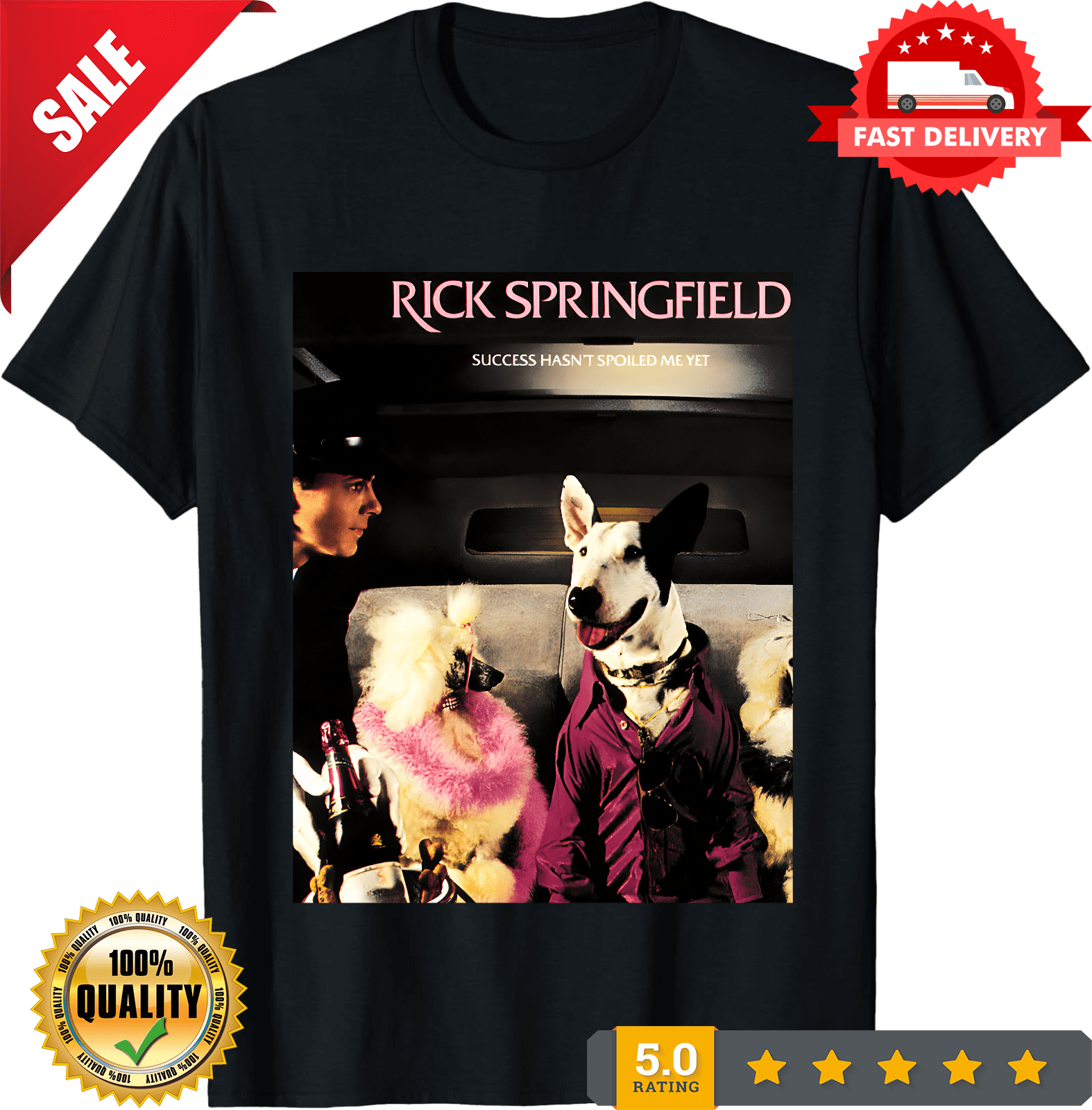 Rare Rick Springfield Success Hasn't Spoiled Me Yet Shirt S-234XL ...
