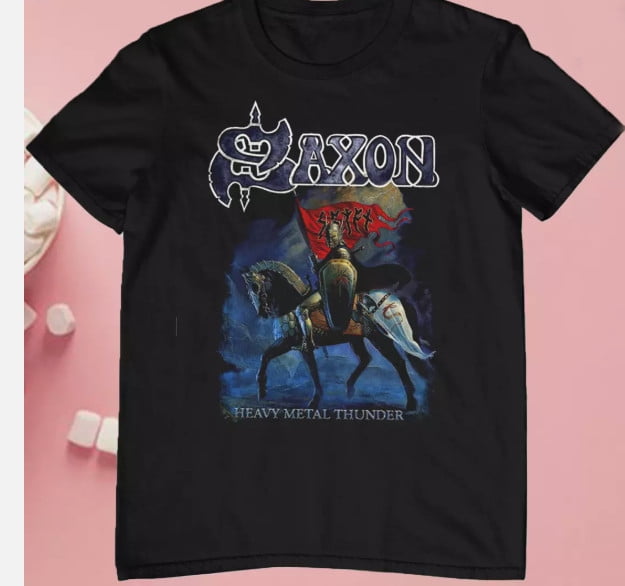 Rare SAXON Band Heavy Metal t Shirt, design//BEST,GRAPHIC new shirt ...