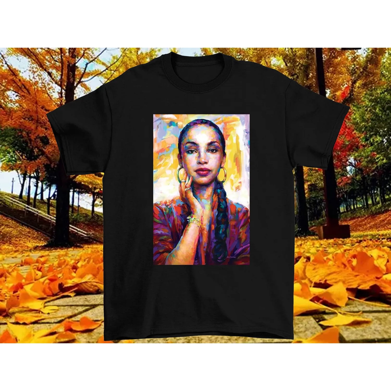 Rare Sade Adu Painting Men T Shirt Size S-4XL Cotton EE1083 - Walmart ...
