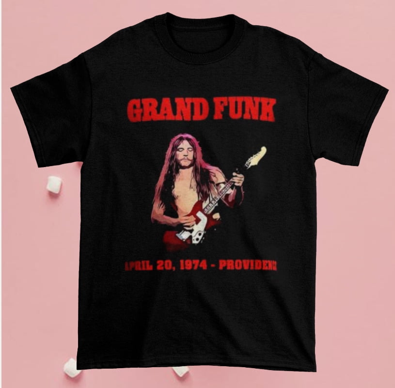 Rare Singer Grand Funk Railroad Gift fans Black unisex Shirt - Walmart.com