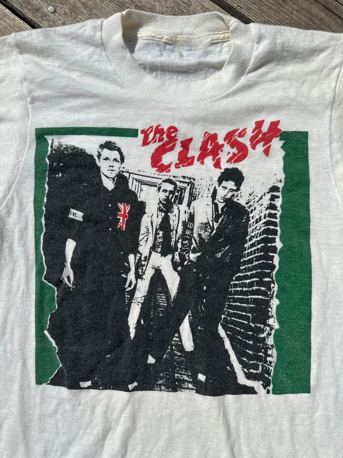 Rare The Clash Tour Band Gift For Fan S-2345XL White T-shirt S4644 ...
