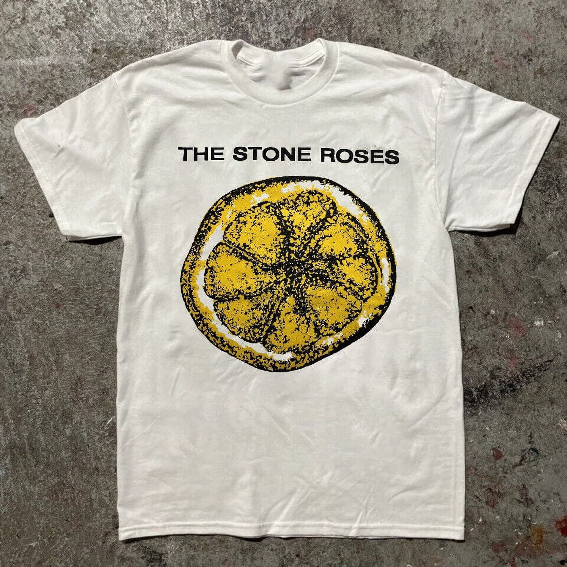 Rare The STONE ROSES 90s The Lemon Anthology White Unisex T-Shirt S-5XL ...