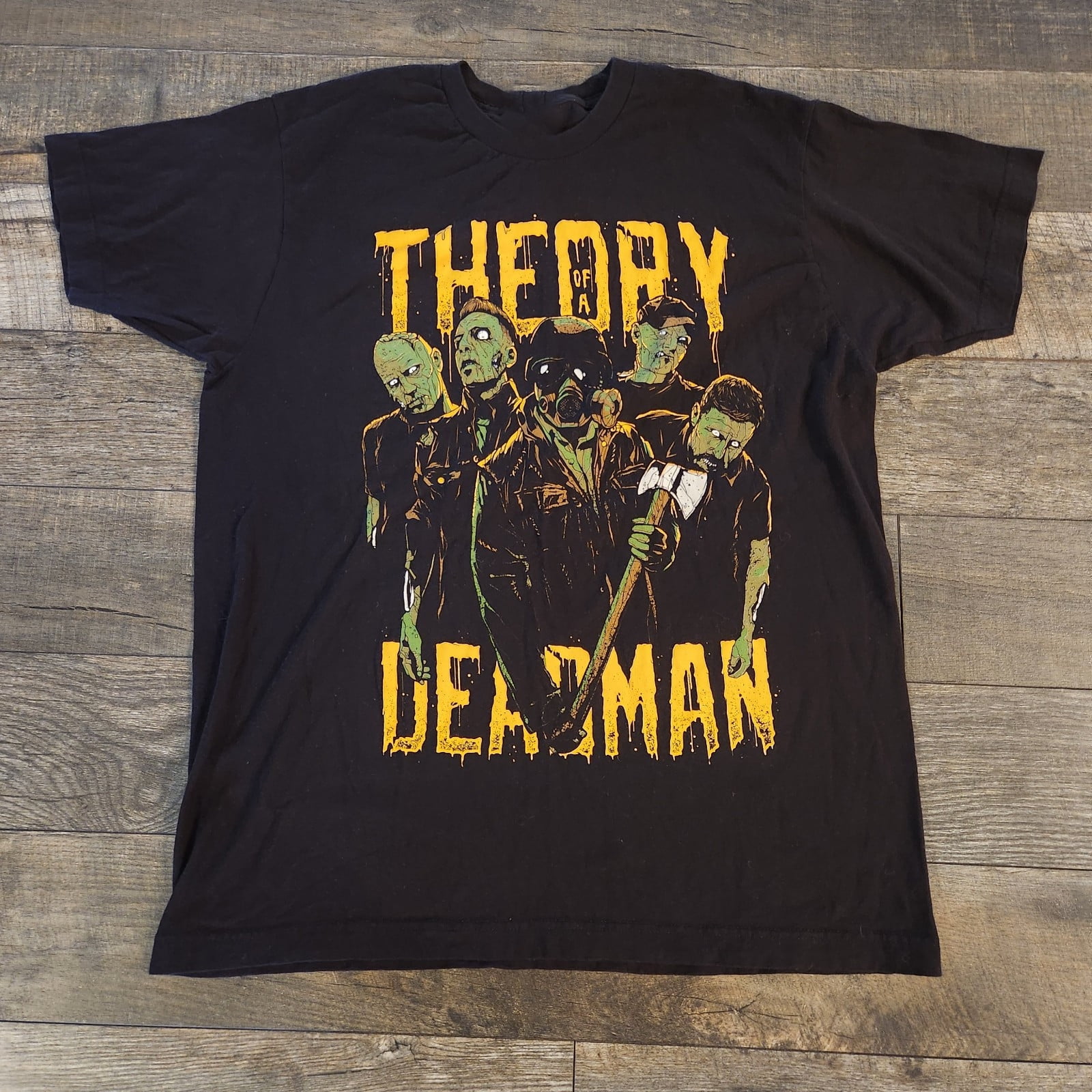 Rare Theory of a Deadman Band Short Sleeve Black All Size Unisex Shirt ...