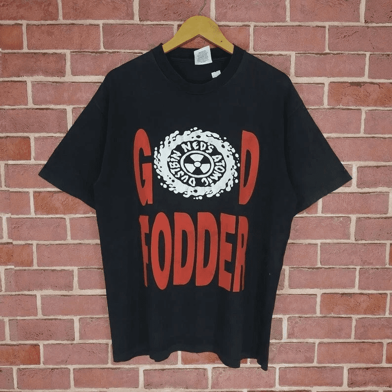 Rare!! Vintage 90S Ned'S Atomic Dustbin God Fodder English Alternative ...