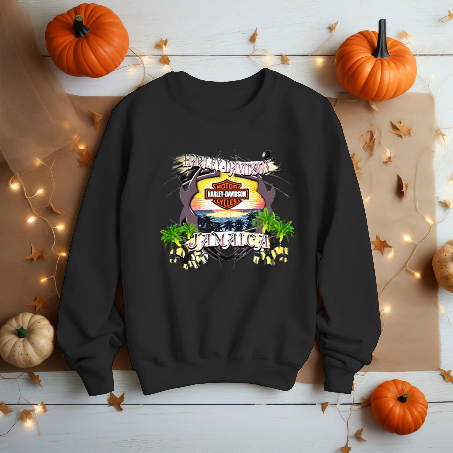 Rare Vintage Harley Davidson Jamaica T-shirt-removebg-preview - Walmart.com