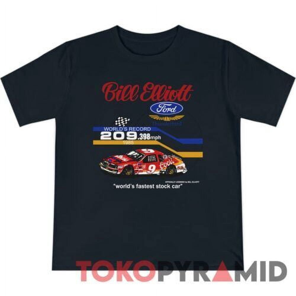Rare Vintage Nascar 1985 Bill Elliott T-shirt Coors Ford Full Size ...
