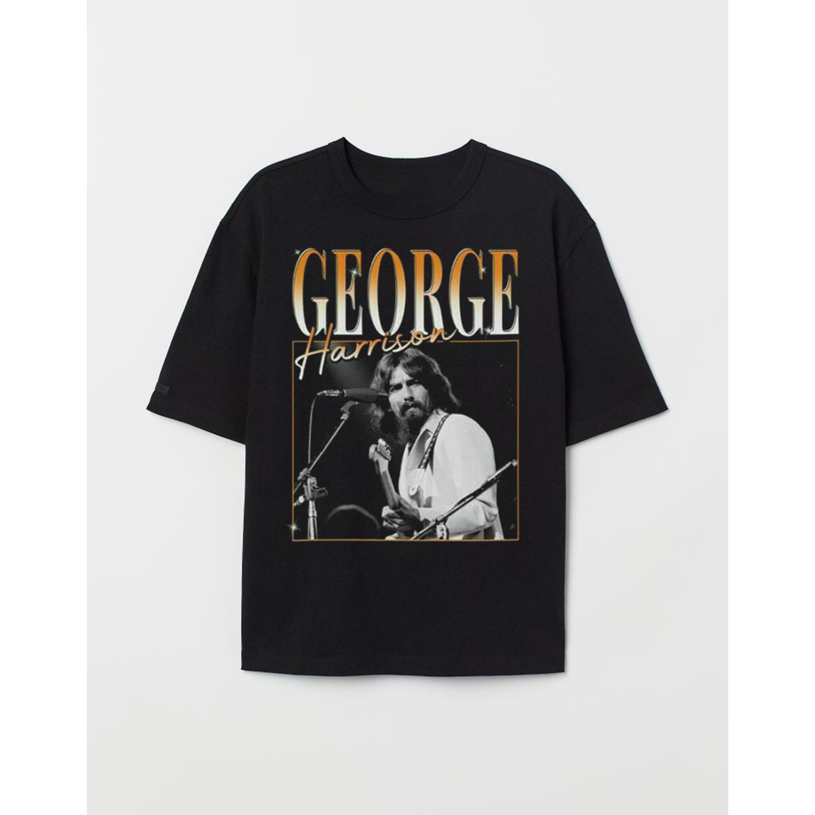 Rare george harrison poster Gift Family Men All Size T-Shirt Q512 - Walmart.com
