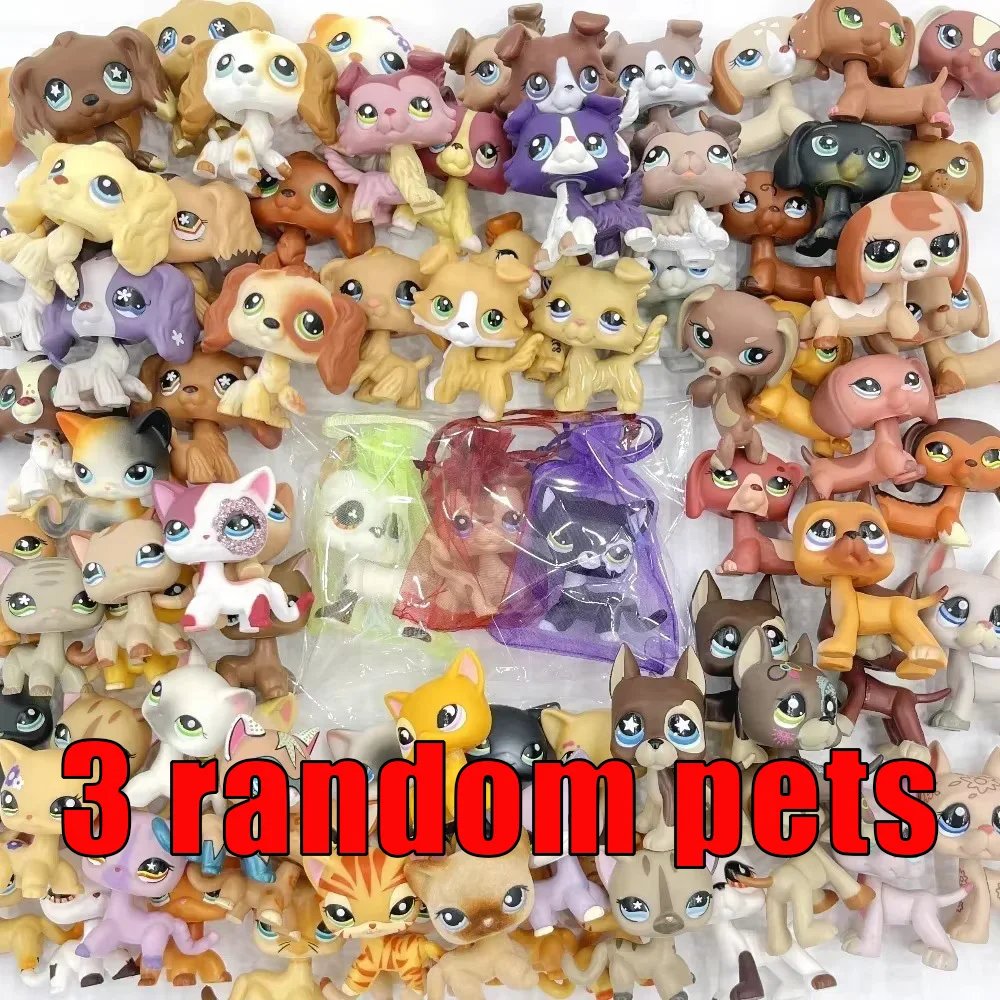 Rare littlest pet shop lps toy Bobble head toy Stands Short Hair Kitten ...