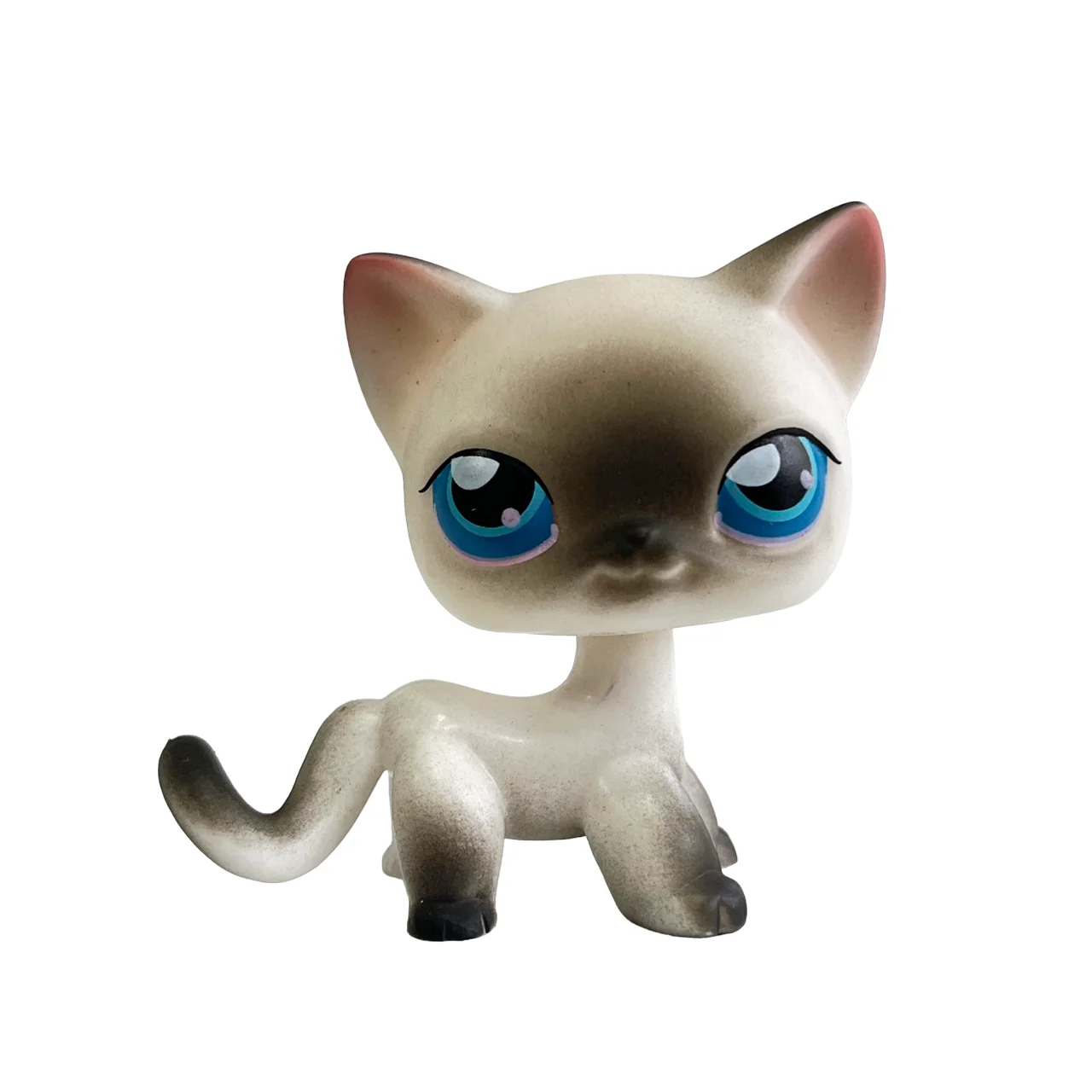 Rare littlest pet shop lps toy Bobble head toy Stands Short Hair Kitten ...