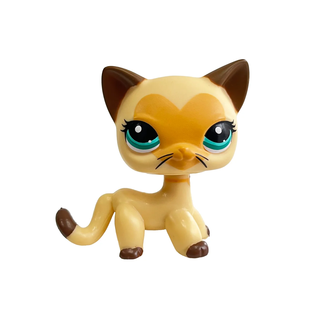 Rare littlest pet shop lps toy Bobble head toy Stands Short Hair Kitten ...