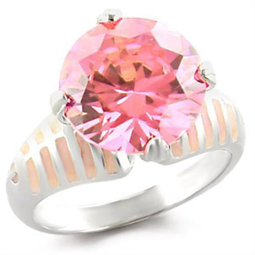 RareGem 49707 - High-Polished 925 Sterling Silver Ring with AAA Grade ...
