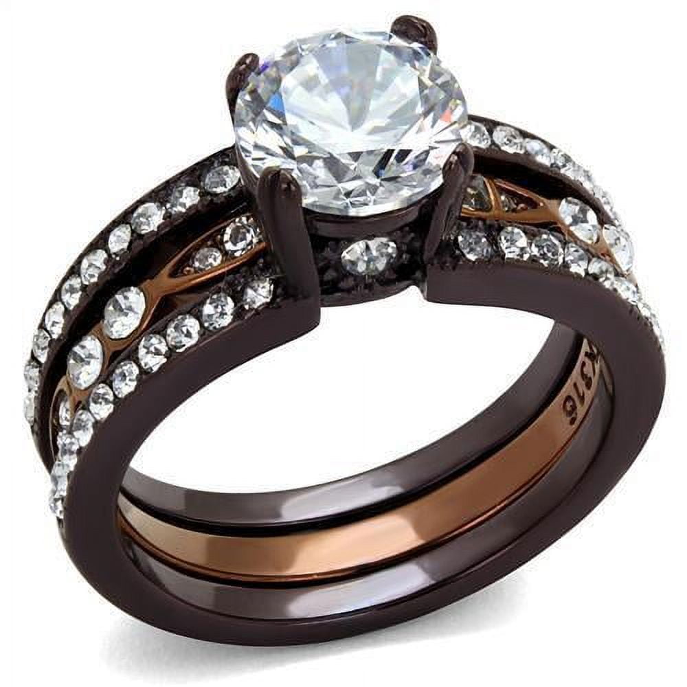 RareGem TK2560 - IP Dark Brown (IP coffee) & IP light Coffee Stainless ...