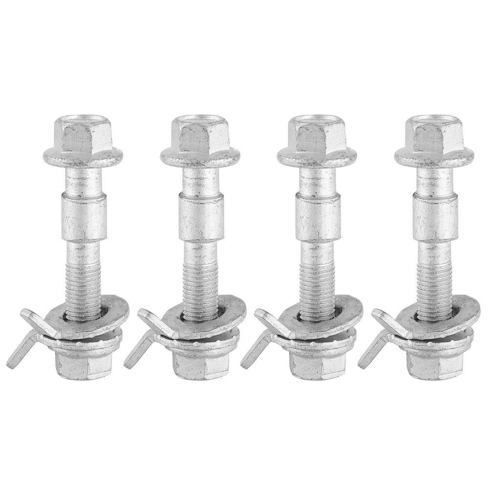 Rarida 4pcs 0.59in Adjustable Camber Bolts Kit 4 Wheel Positioning ...