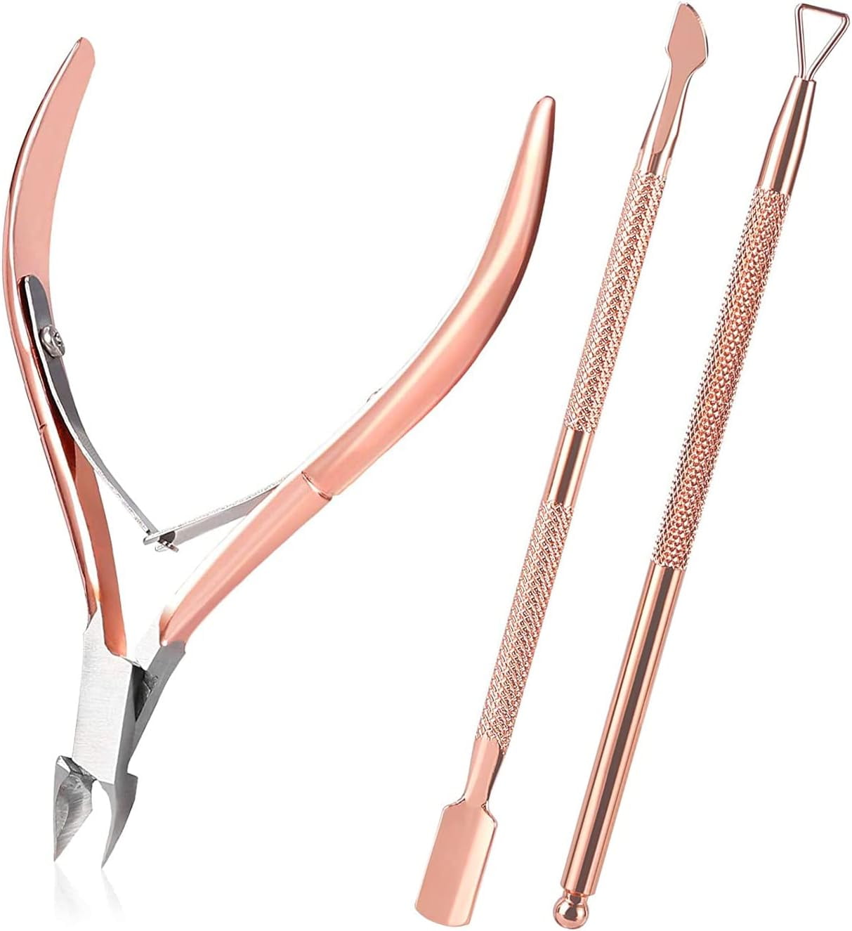 Rarida Cuticle Nippers and Cuticle Pusher Manicure Tools Set ...