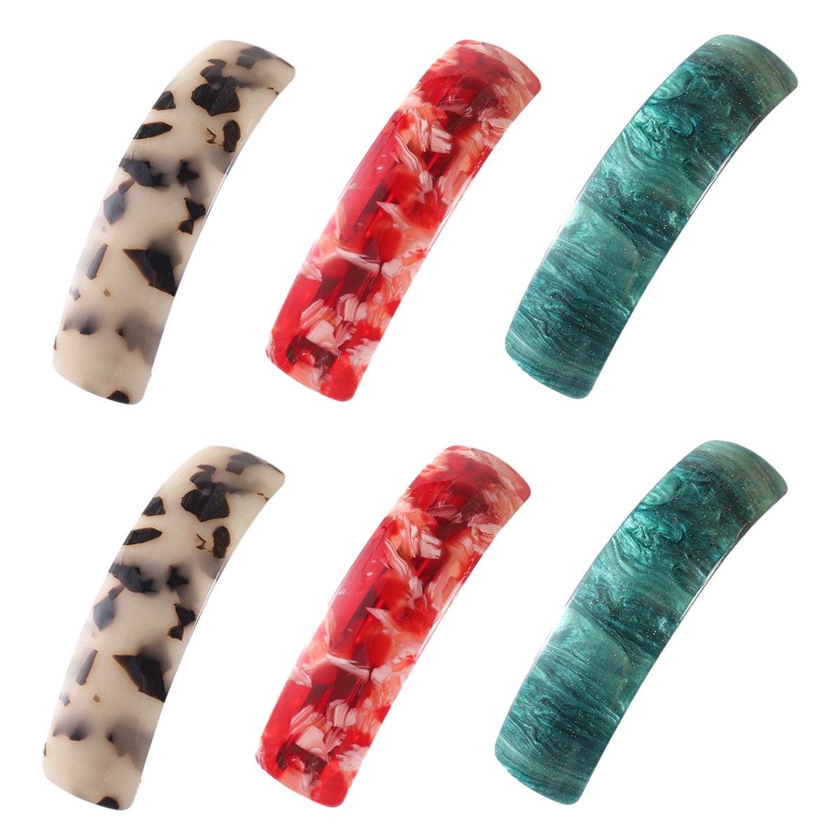 Rarida Retro Large Hair Barrettes Simple Automatic Hair Clip French ...