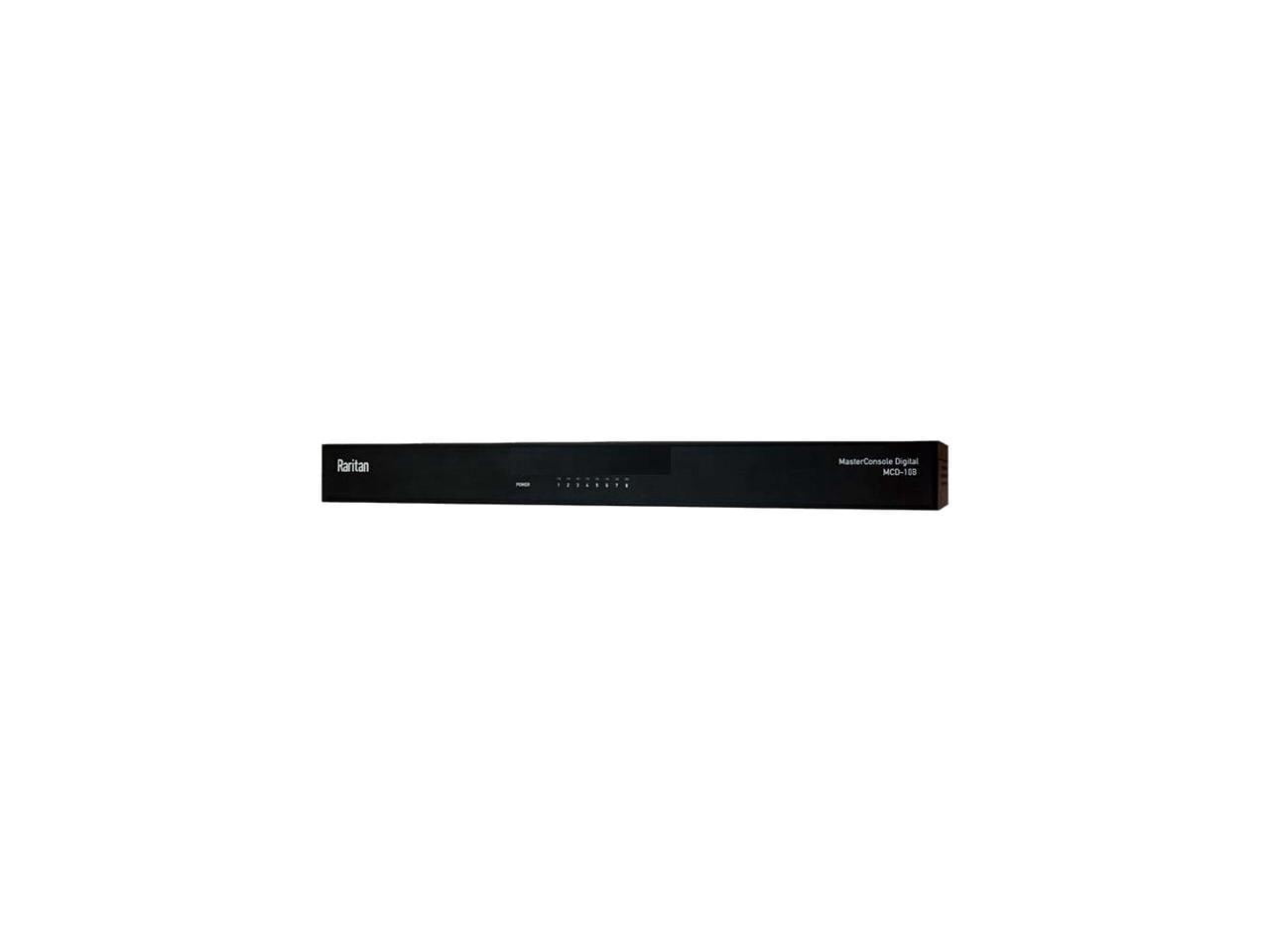 Raritan MasterConsole Digital MCD-108 KVM switch CAT5 8PT 1 local user ...