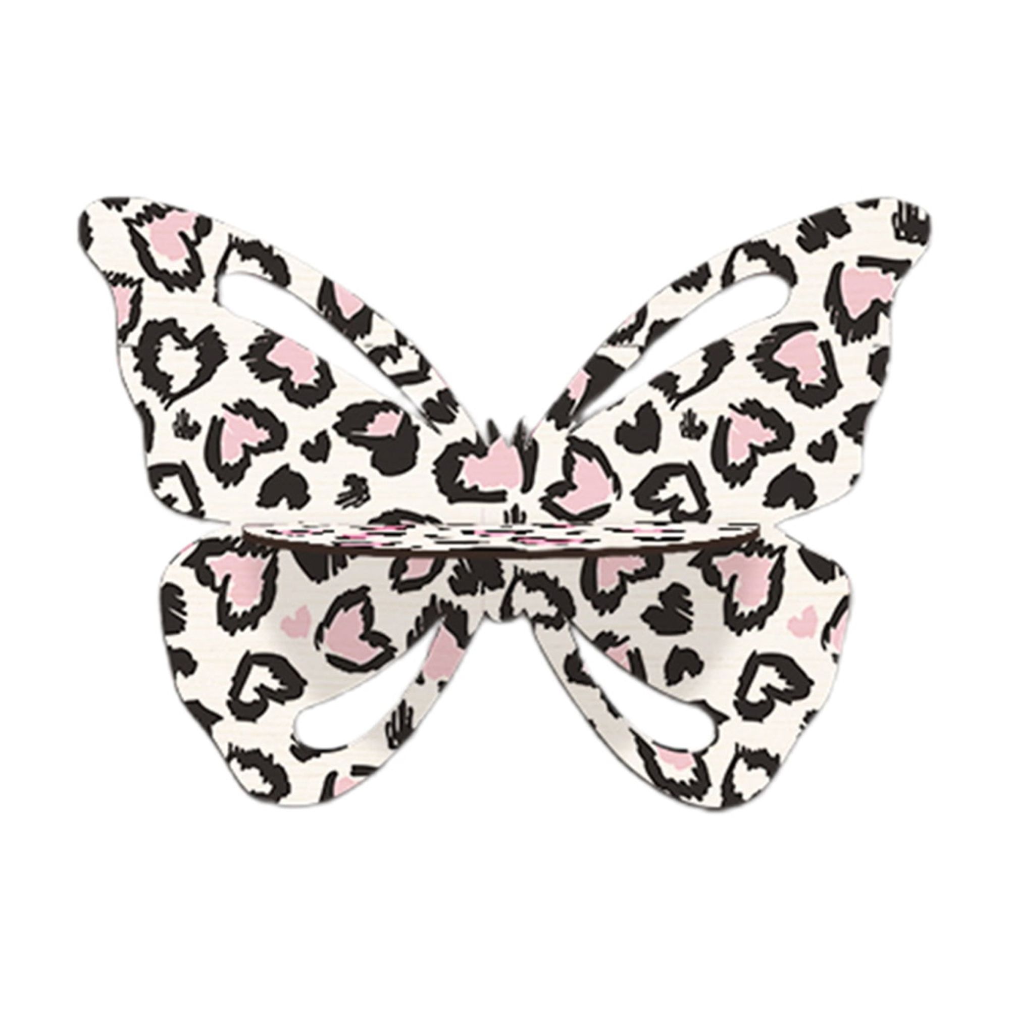 Raruxxin Floating Wall Shelves Bow/Butterfly Shaped Heart Pattern ...