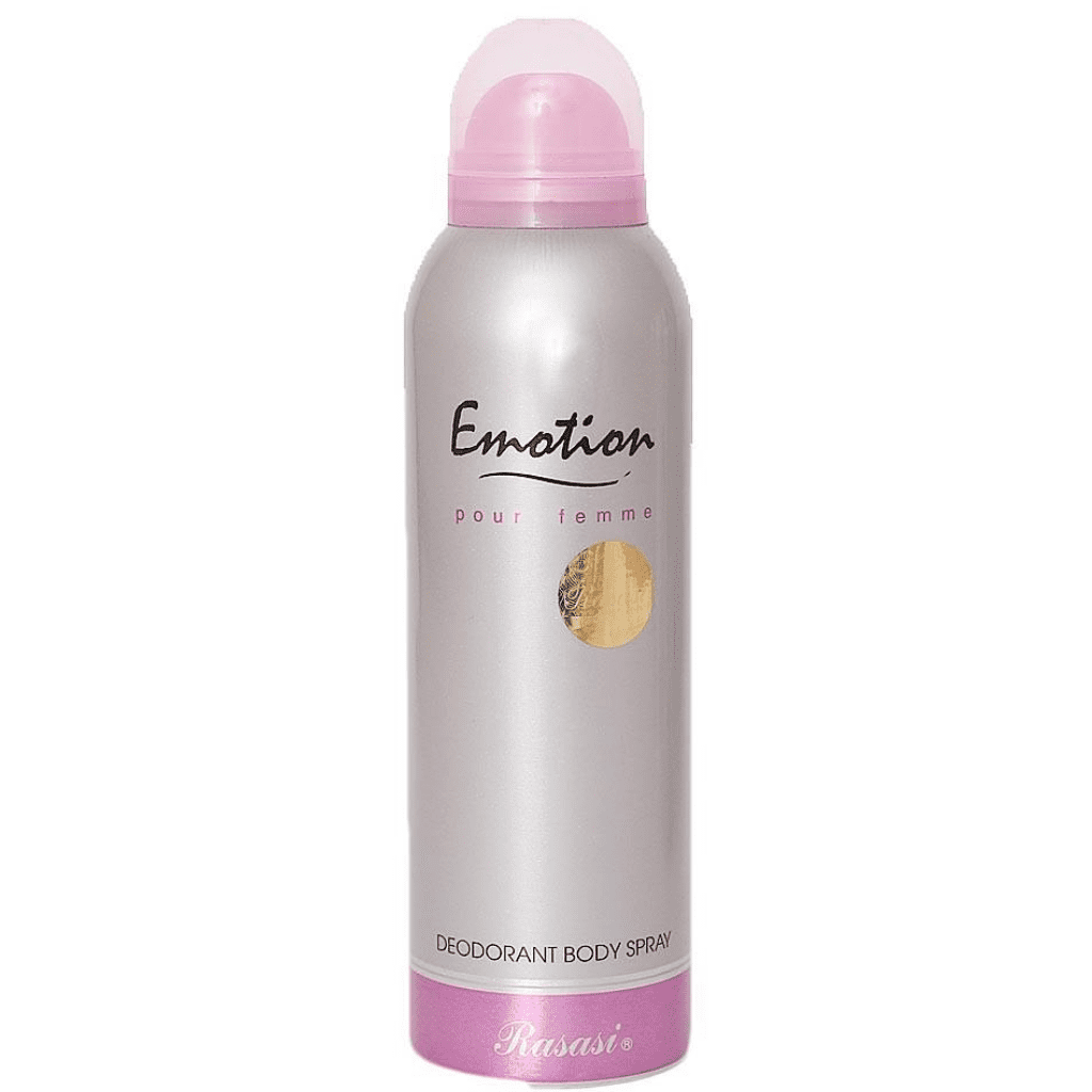 Rasasi Emotion for Women Deodorants Body Spray 200ML (6.7oz) - Walmart.com