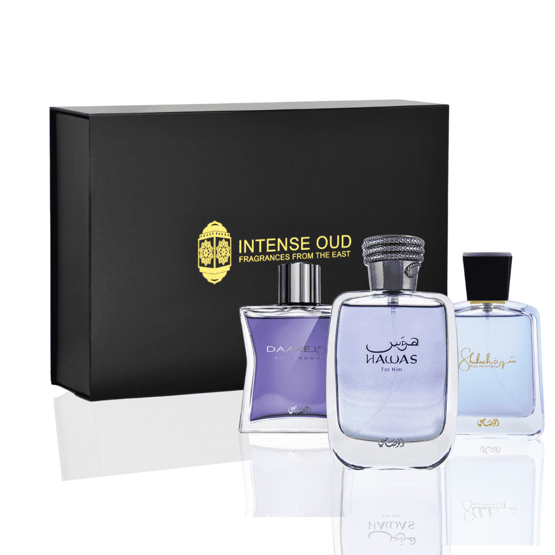 Rasasi Premium Men Collection - Hawas, Dareej, Shuhrah Fragrances ...