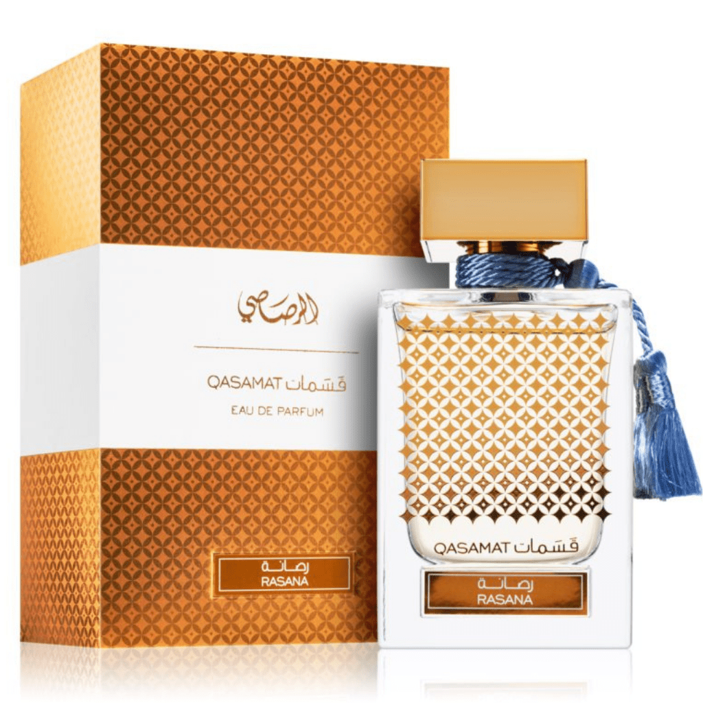 Rasasi Qasamat Rasana Eau De Parfum Spray, Unisex Perfume - 65ml (2.1 ...