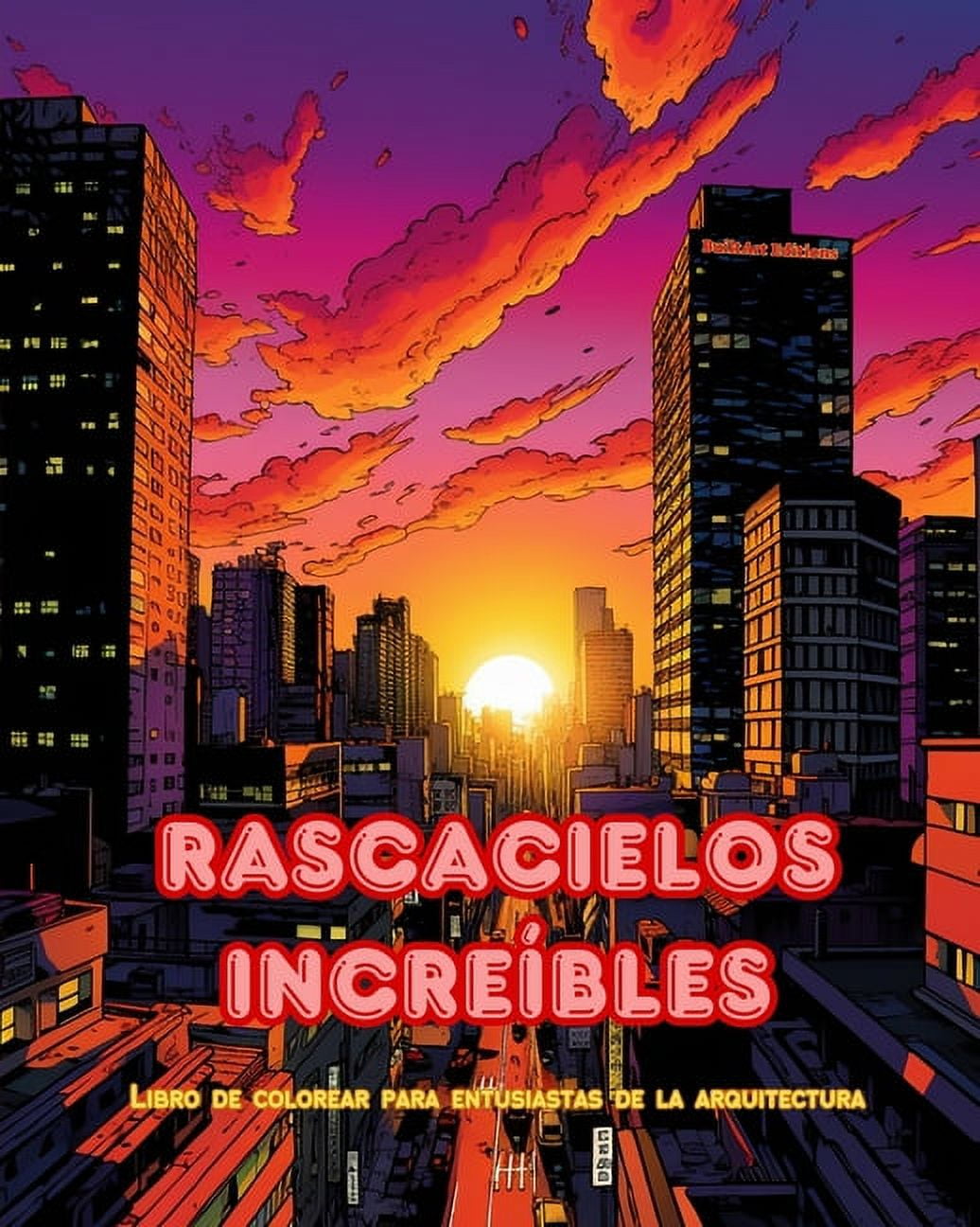 Rascacielos increíbles - Libro de colorear para entusiastas de la ...
