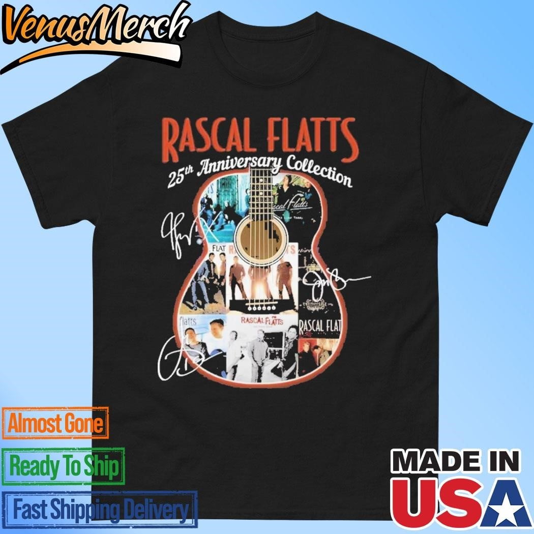 Rascal Flatts 25th Anniversary Collection Signature T Shirt - Walmart.com