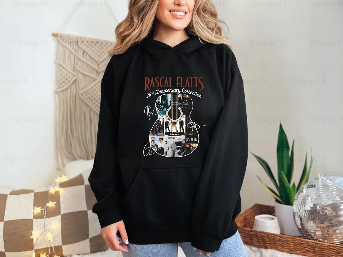 Rascal Flatts Hoodie for 25th Anniversary Country Music Tribute, for ...