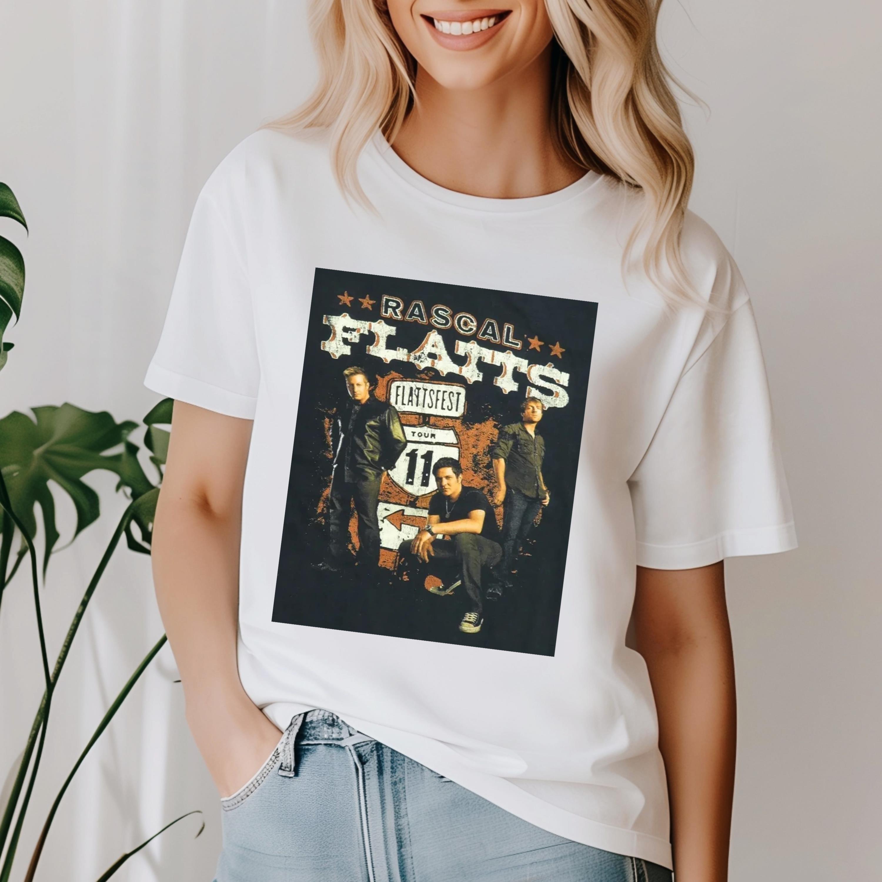 Rascal Flatts Tour 2011 Concert T-Shirt, The unisex soft-style t-shirt ...
