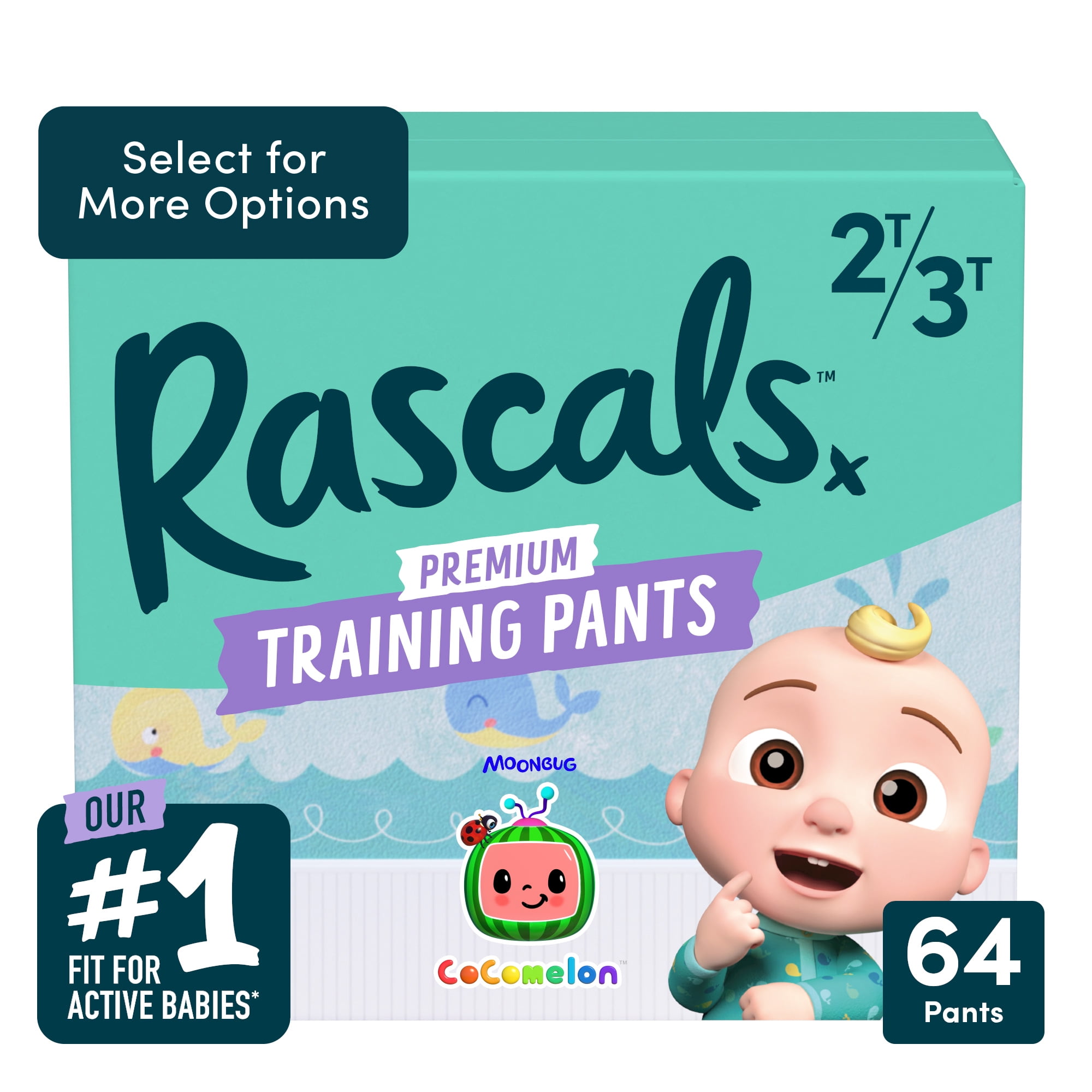 Rascals Training Pants Size 2T-3T 64 Count (Select for More Options ...