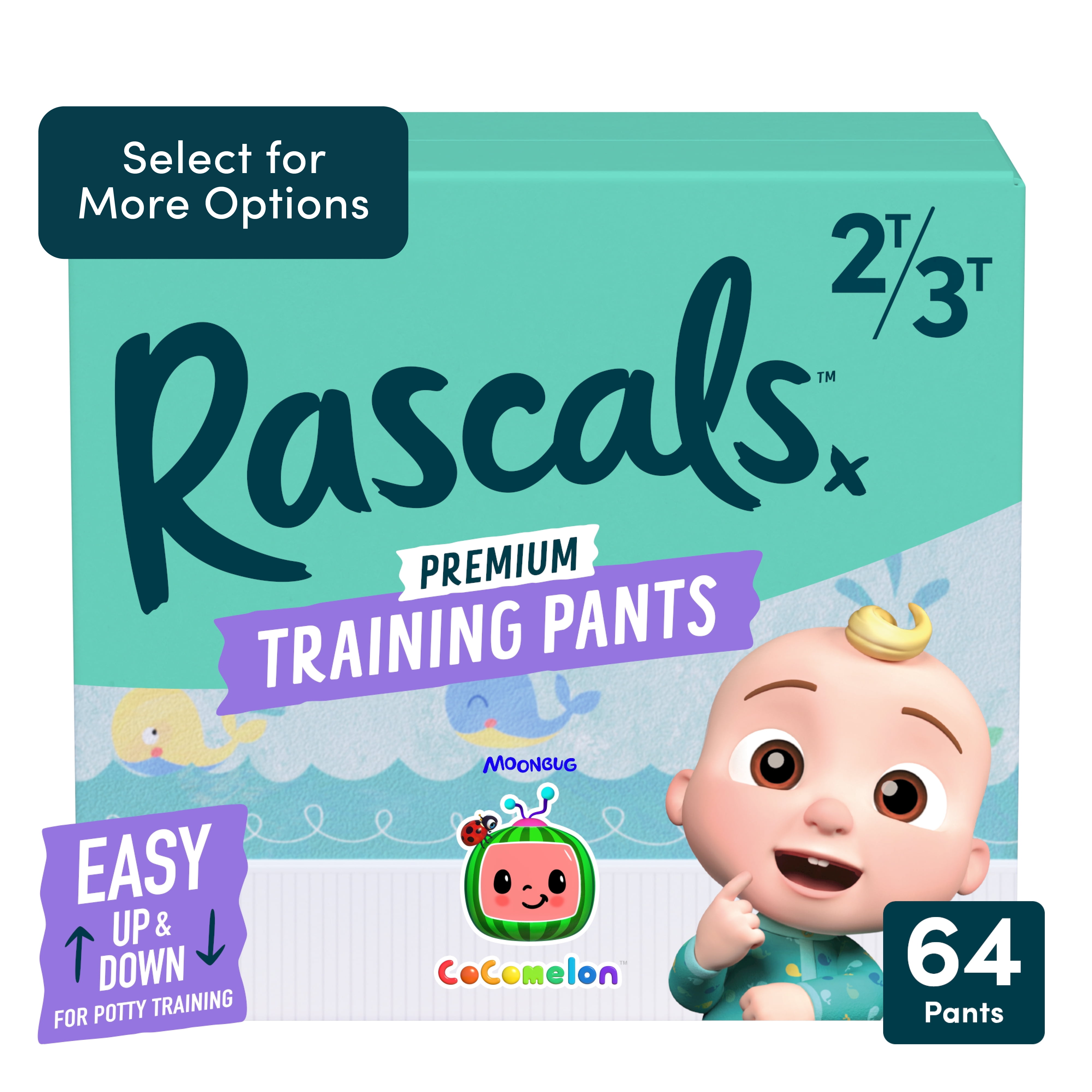 Rascals Training Pants Size 2T-3T 64 Count (Select for More Options ...
