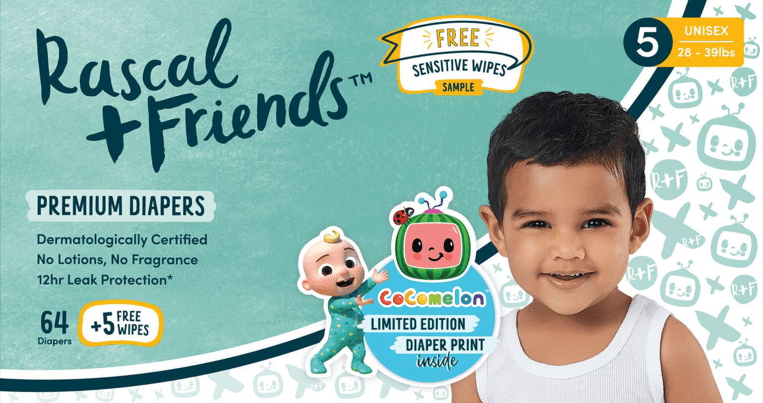 Rascals Diapers CoComelon Edition (Select for More Options) - Walmart.com