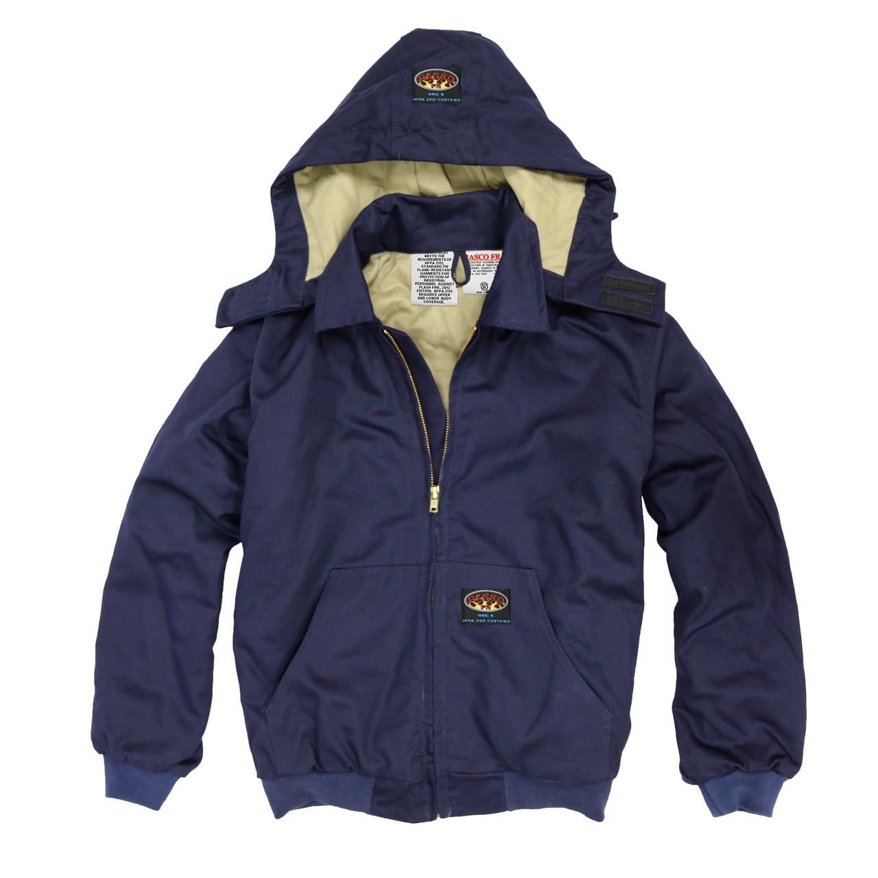 Rasco Fr Mens Rasco Duck FR Work Jacket X-Large Navy - Walmart.com