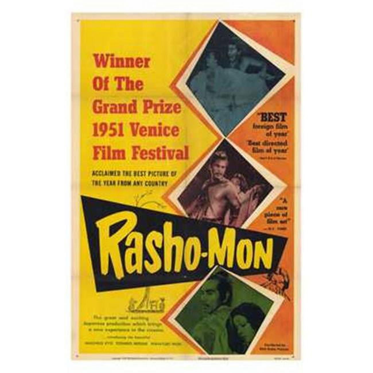 Rashomon Movie Poster - 11 x 17 in. - Walmart.com