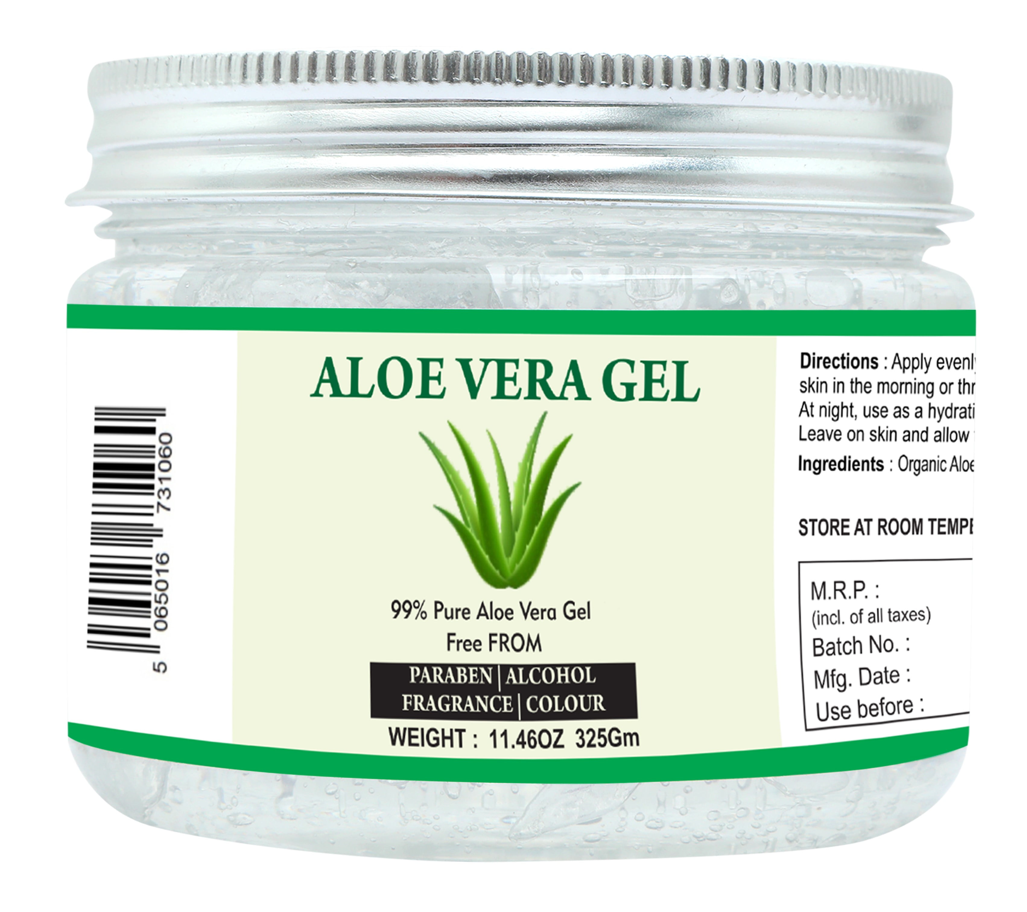 Raslok Aloe Vera Gel | 100% Pure Natural Aloe Gel | For Moisturizing ...