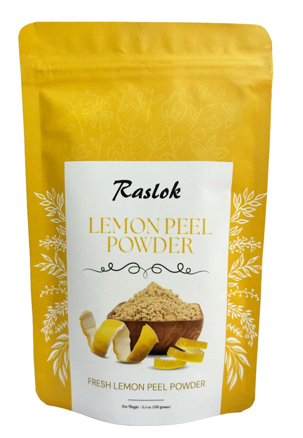 Raslok Lemon Powder | 100% Lemon Juice Freeze Dried Powder | Rich in ...