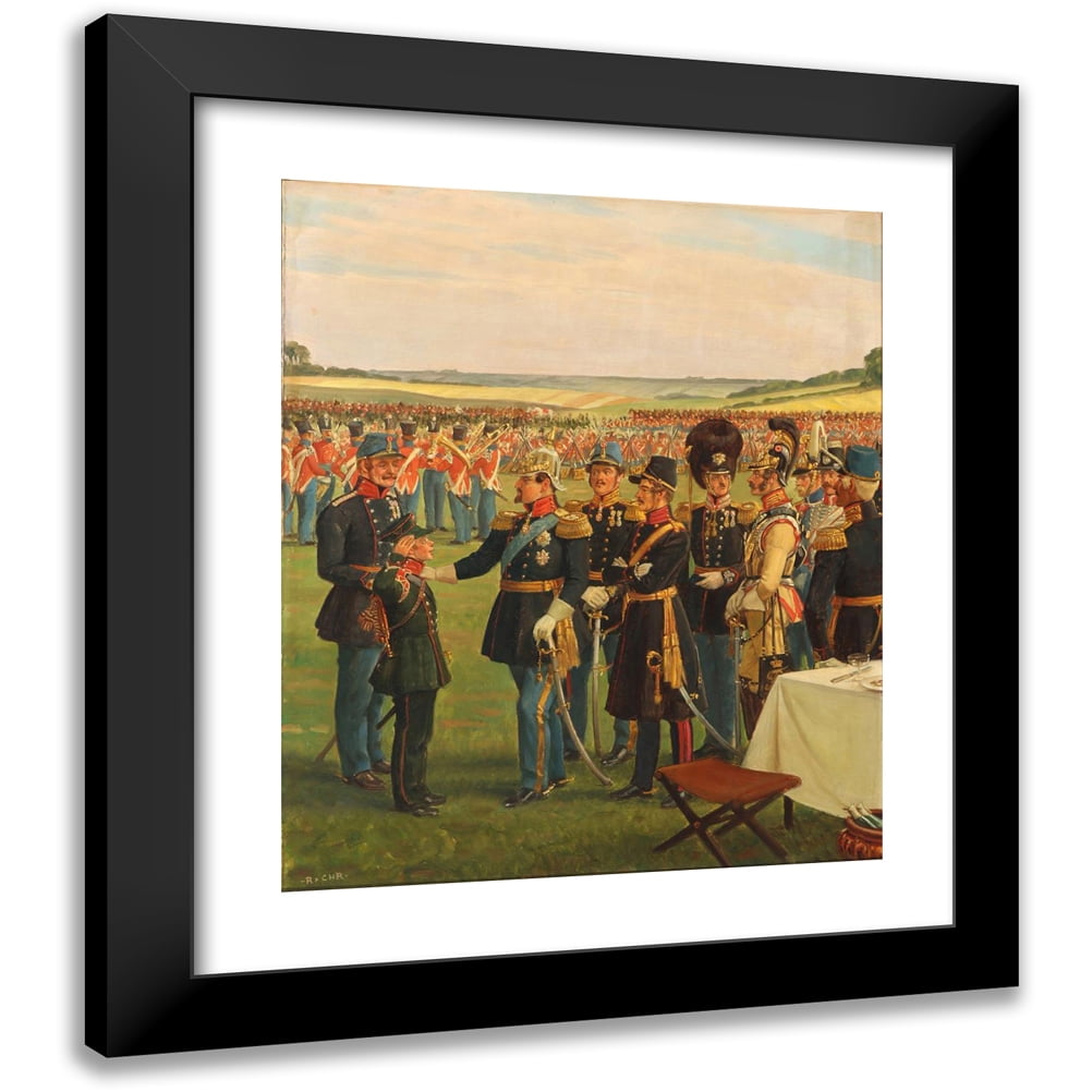 Rasmus Christiansen 20x23 Black Modern Framed Museum Art Print Titled ...