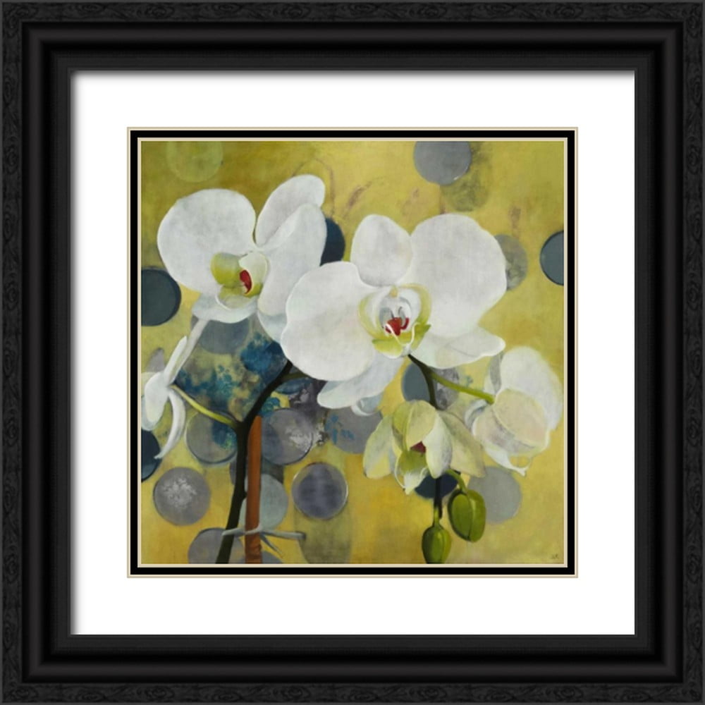 Rasmusson, Jennifer 15x15 Black Ornate Wood Framed with Double Matting ...